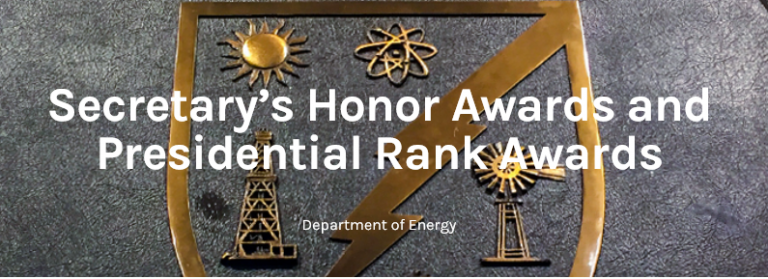 DOE's 2019 Secretary’s Honor Awards recognized projects with some of ...